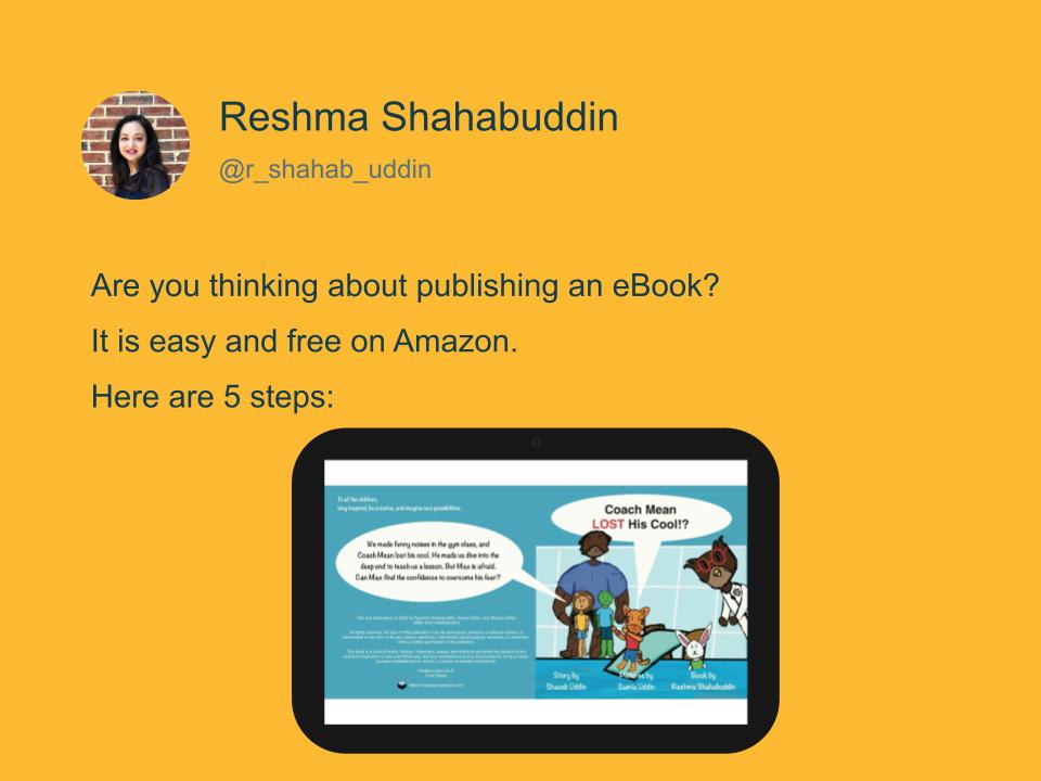 5 Steps to Publish an eBook – Mean Series Books